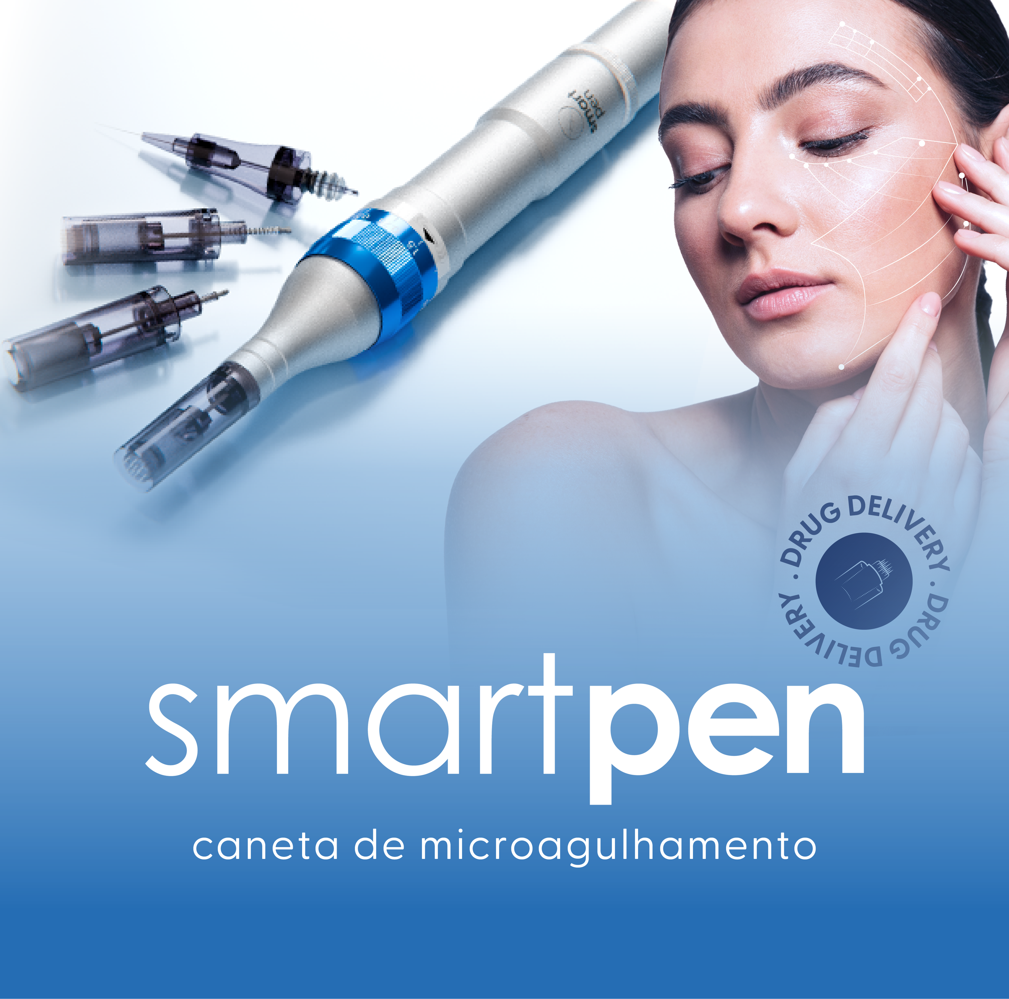 Smart Pen Caneta de Microagulhamento Elétrico | Profissional – Smart GR