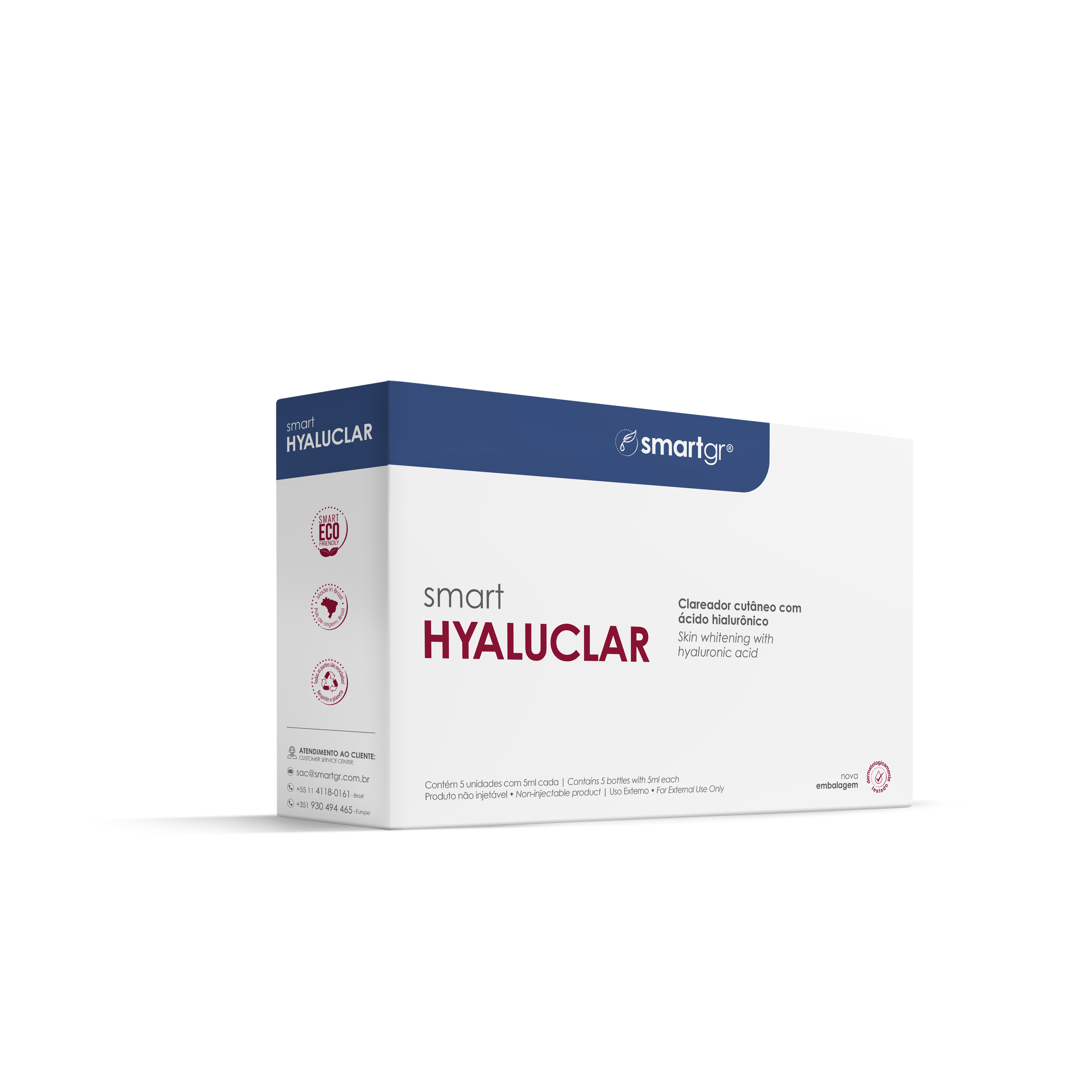 Smart Hyaluclar Skin Pro – 5 x 5 ml | Smart GR